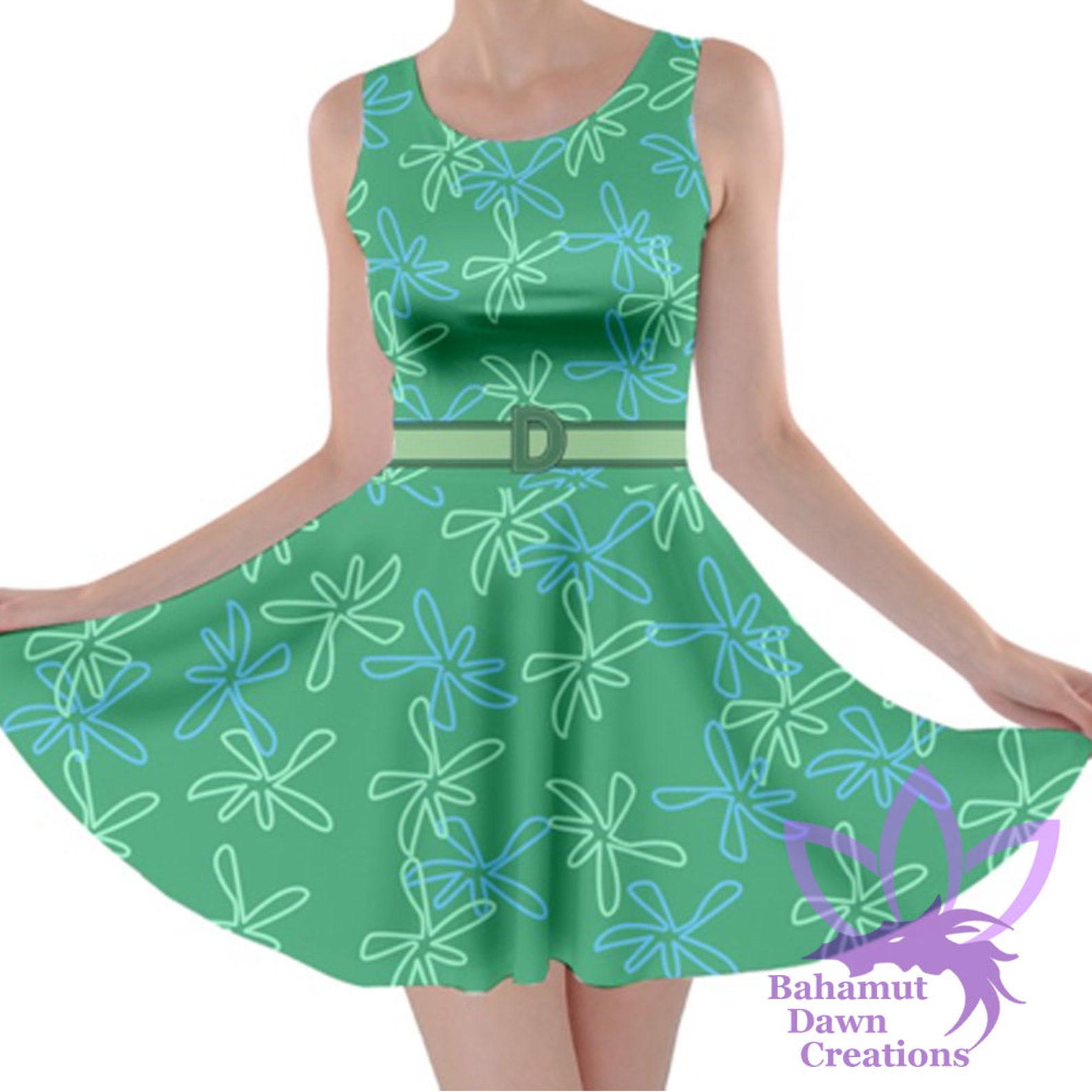 Disgust Emotion Character Inspired Dress - Etsy