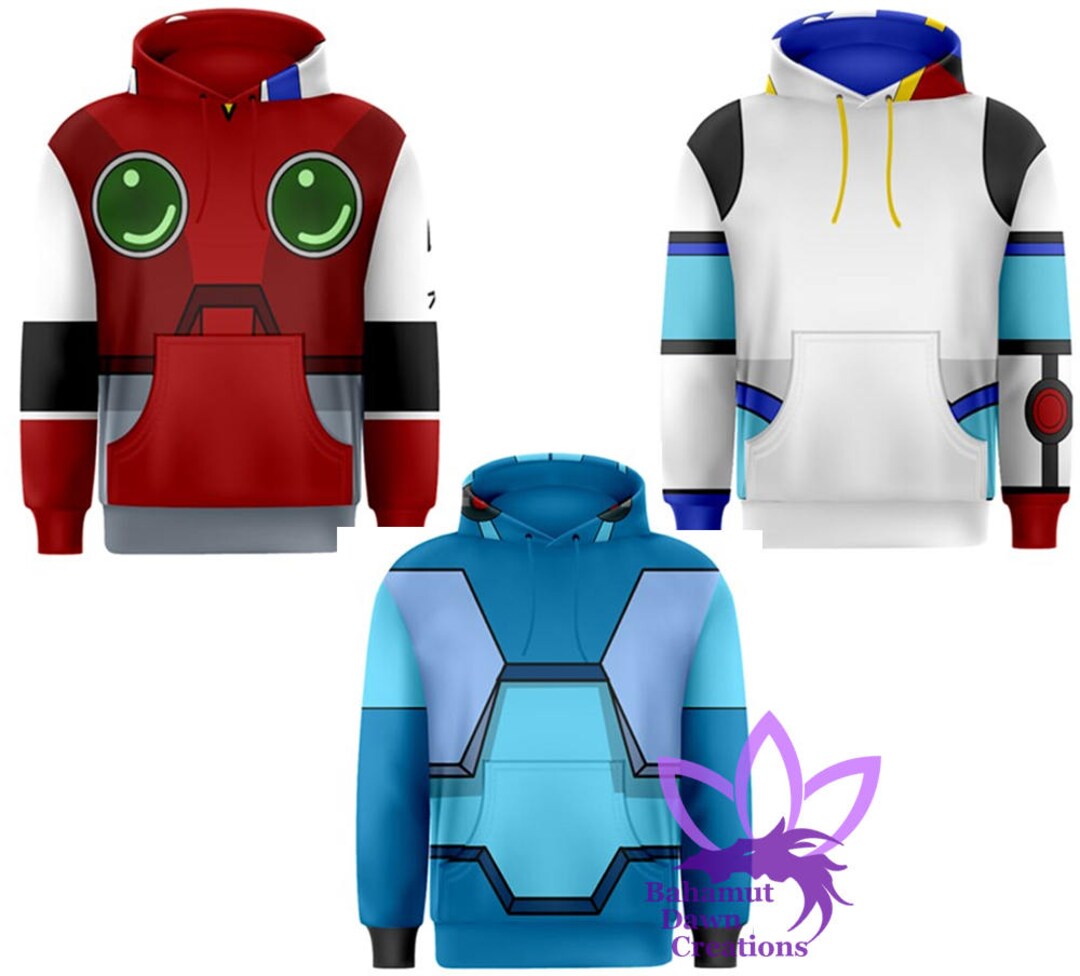 Megaman X Zero Axl Vile Pull Over Hoodie Megaman X Hoodie Axl Hoodie ...