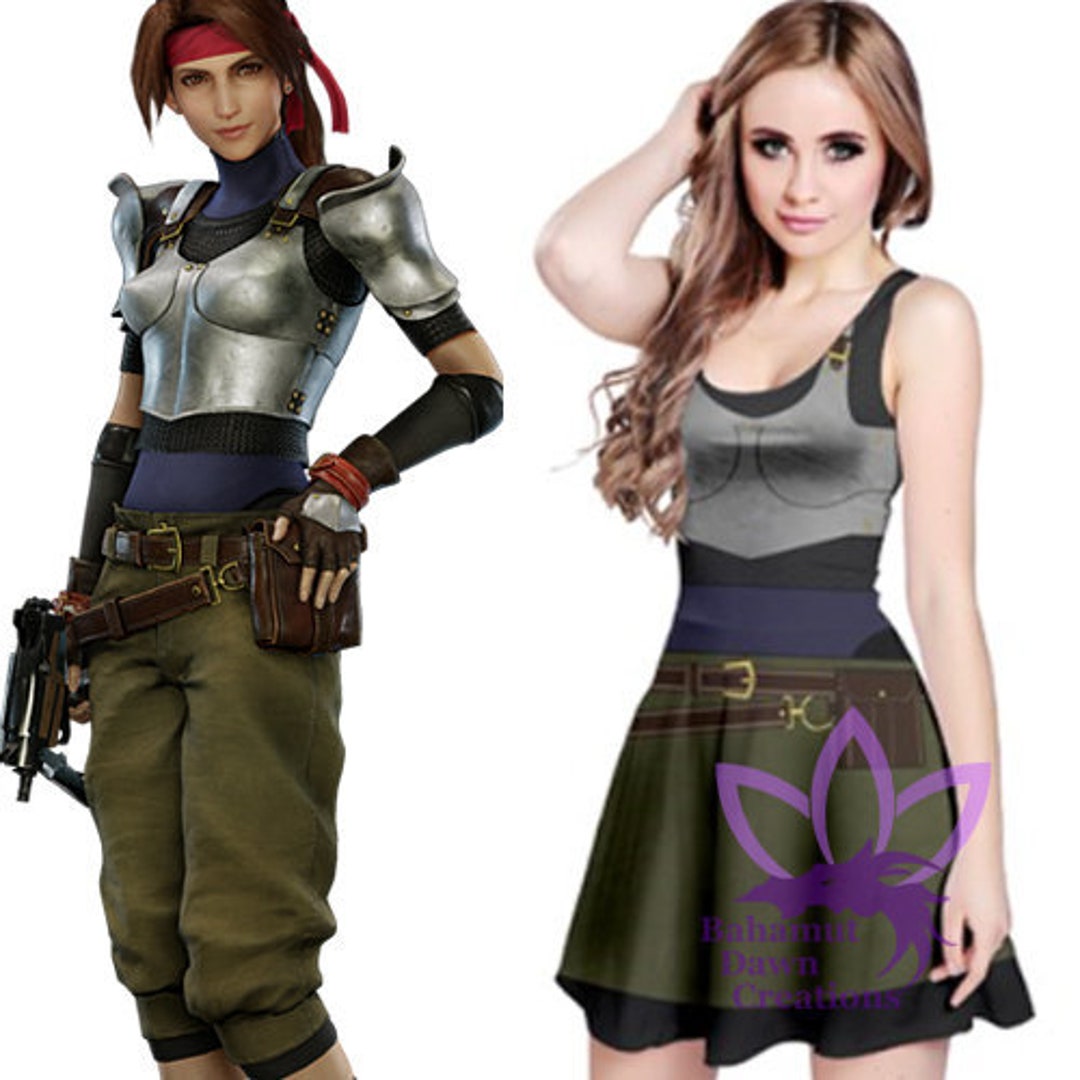 Jessie Dress Final Fantasy Vii Remake Version Etsy
