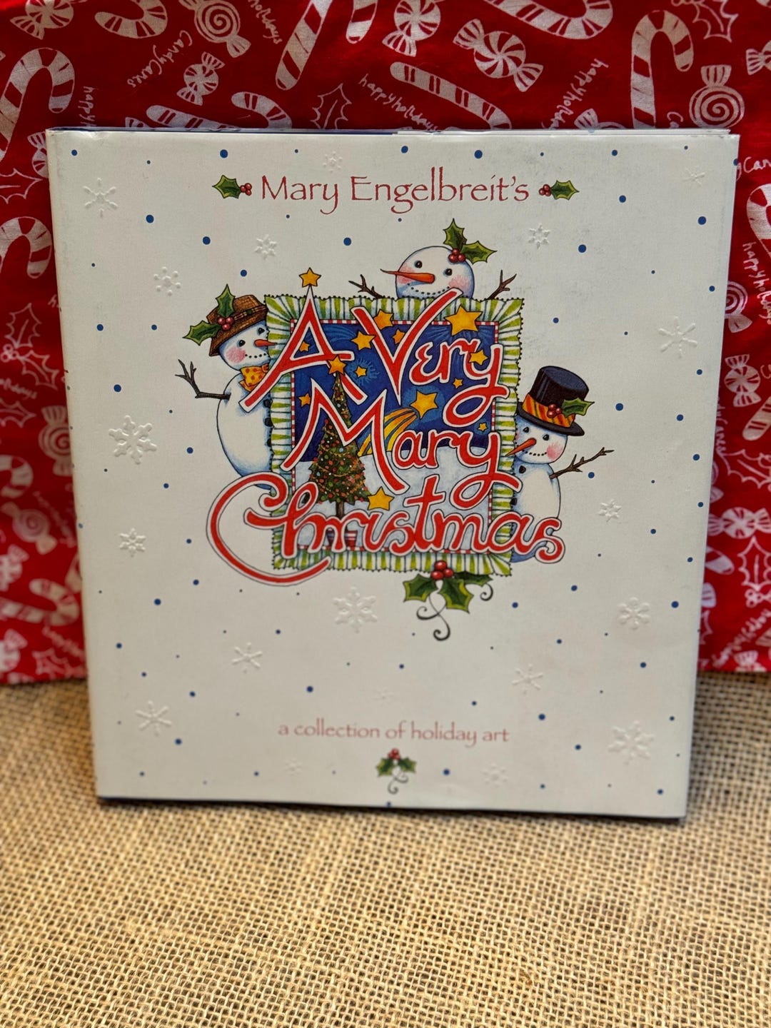 Mary Engelbreit Book, "a Very Mary Christmas", 1999 A Collection of ...