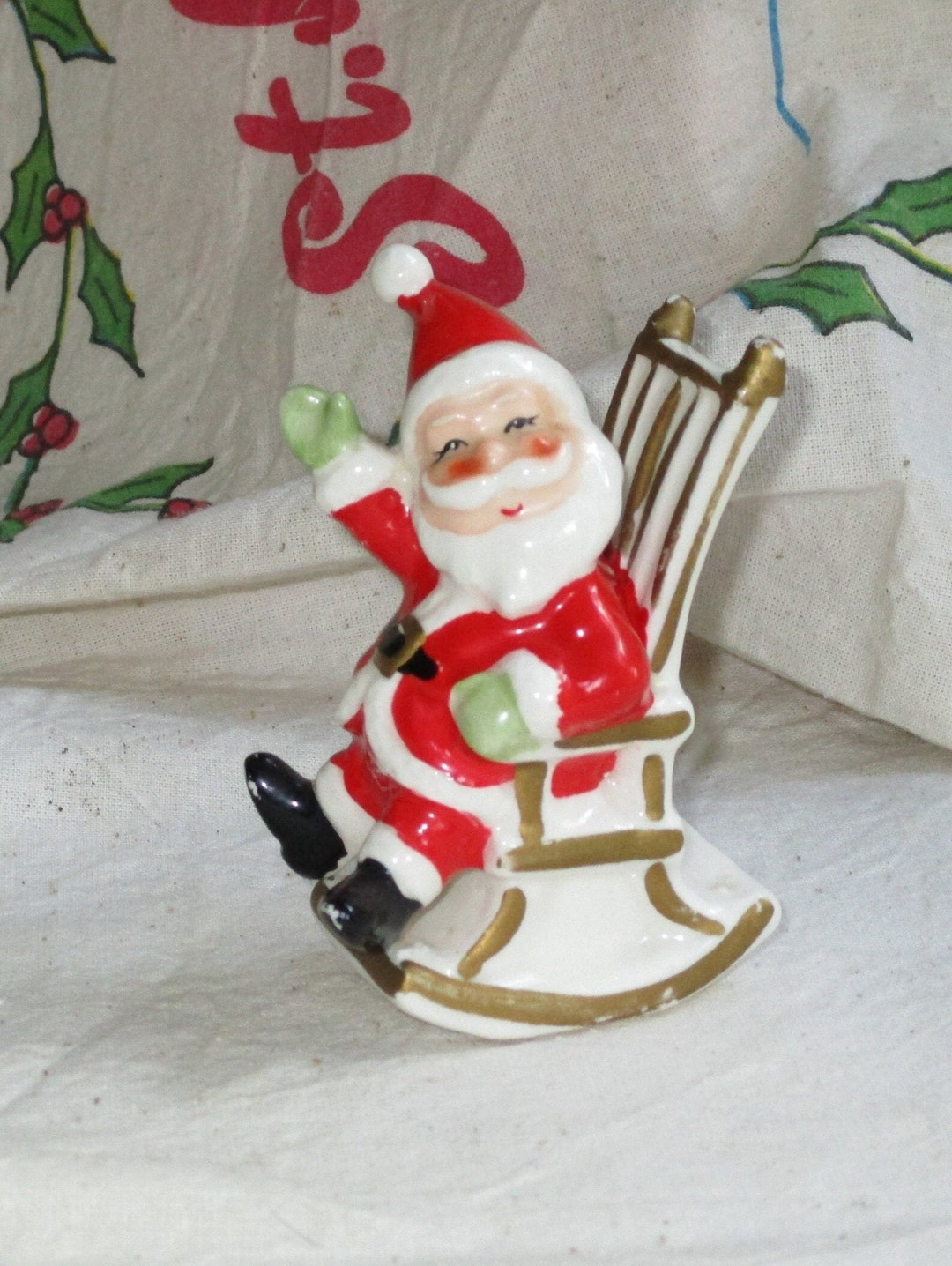 Lefton Vintage Santa Pepper Shaker: MIJ Ceramic Christmas Decor - Etsy