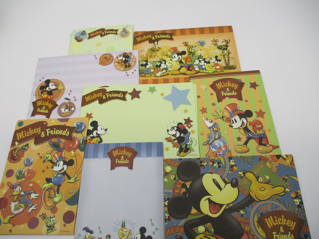 Vintage Walt Disney Characters, Gift Card, Money Card Envelope, 16 ...
