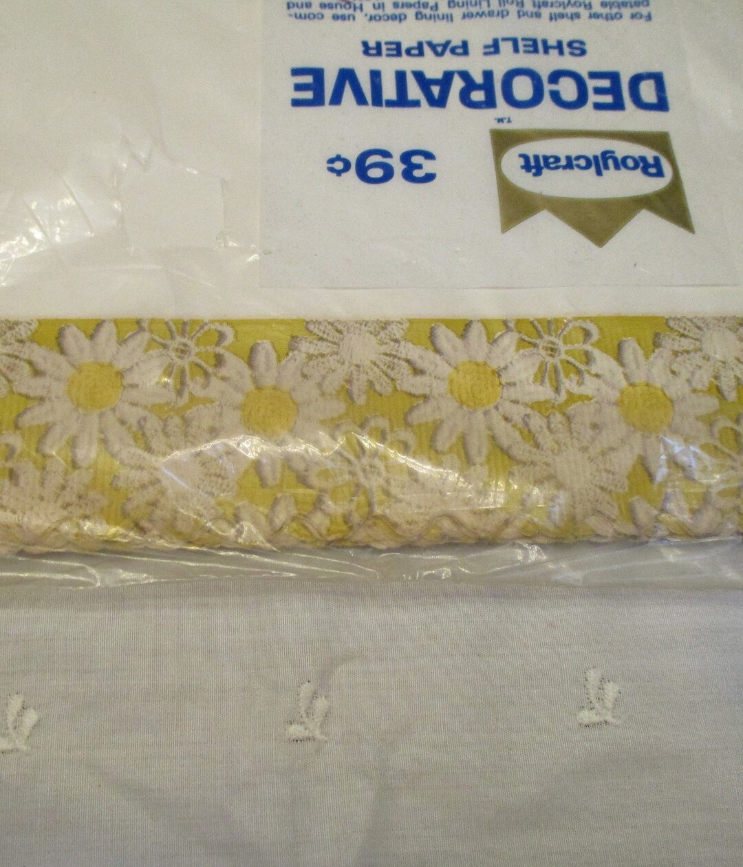 Vintage Shelf Paper, Roylcraft Unopened Package Shelf Lining, NOS Paper ...