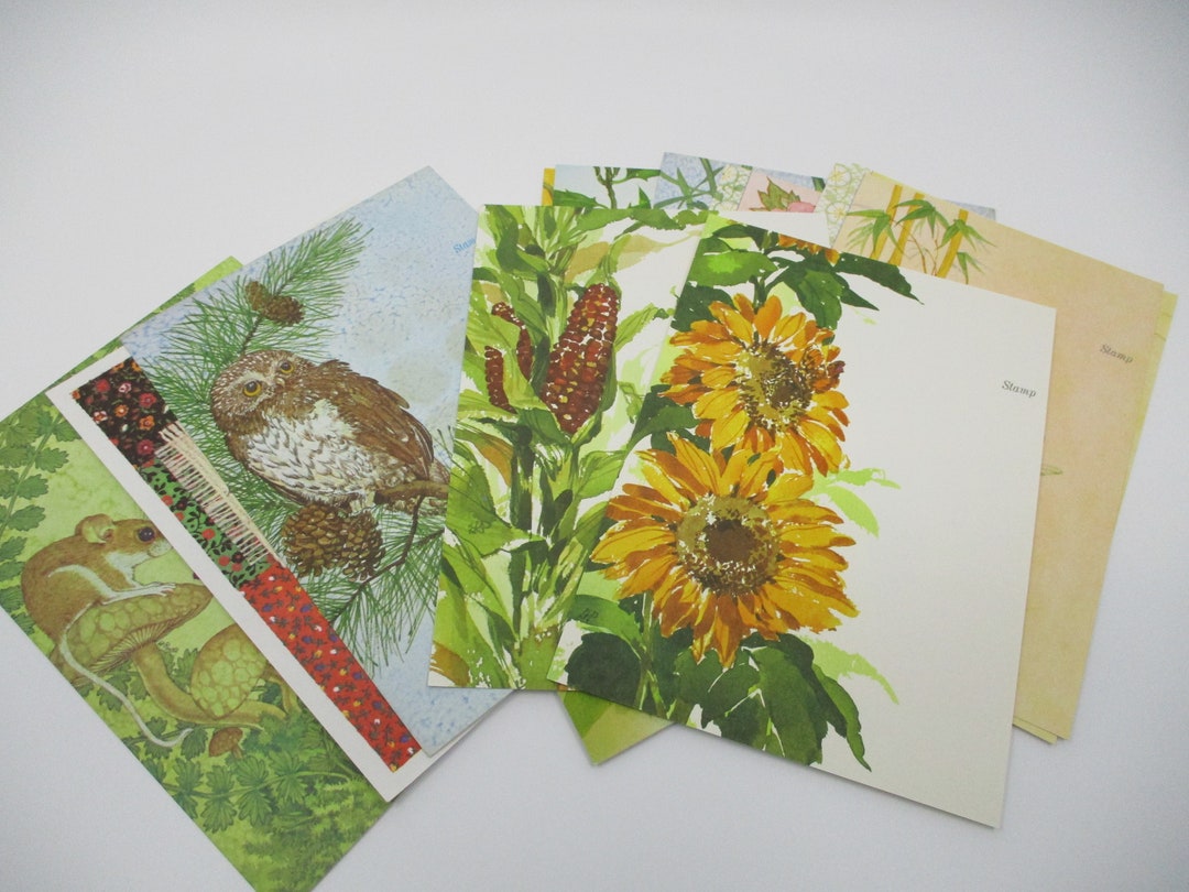 Four Season Vintage Note Cards, 14 Cards, NBU, Invitations, 70's ...