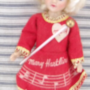 Mary Hartline Storybook Doll, Majorette With Baton, Movable Eyes, All ...