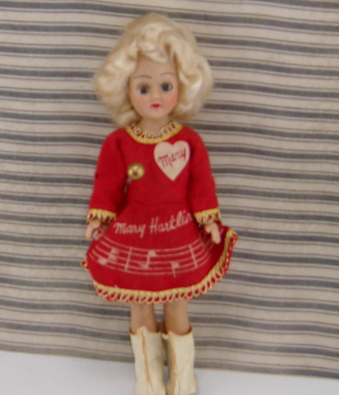 Mary Hartline Storybook Doll, Majorette With Baton, Movable Eyes, All ...