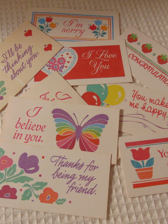 Vintage Cards Inspirational Sentimental Cards Surprise - Etsy