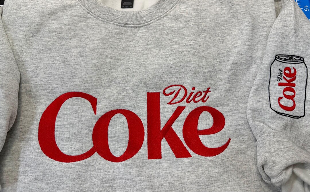Diet Coke Fans. Diet Coke Embroidered Cozy Sweatshirt Comes With a Mini ...