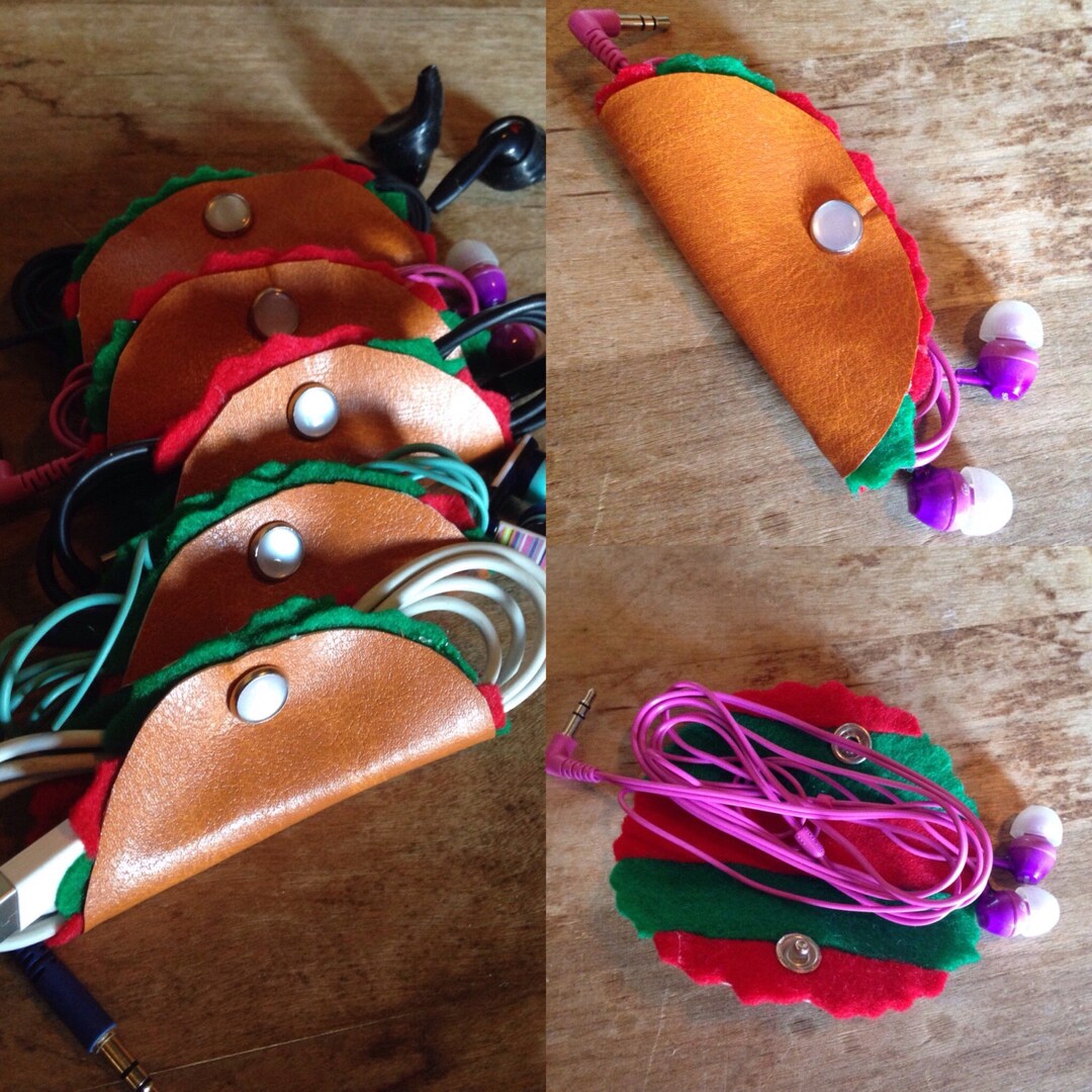 Taco Cord Keeper Organizer for Ear Buds or Charging Cords, Keep It ...