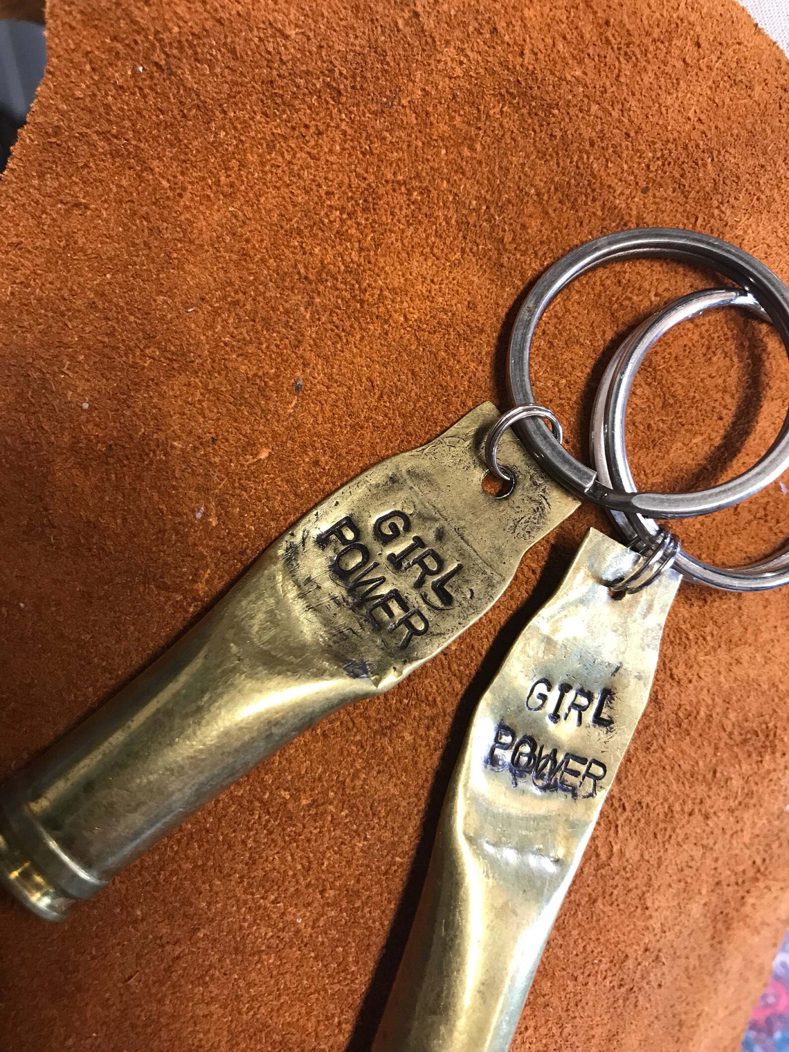 Brass Casing Gun Ammo Key Ring Initial Date Love Gift Hunter - Etsy