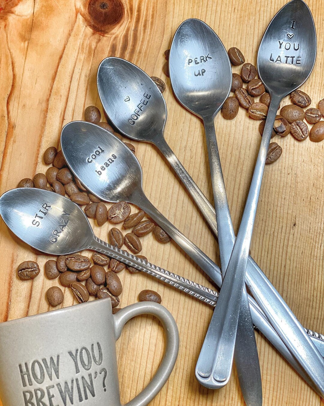 Pour Some Sugar on Me Coffee Spoon for Beverage Bar Coffee Bar French ...