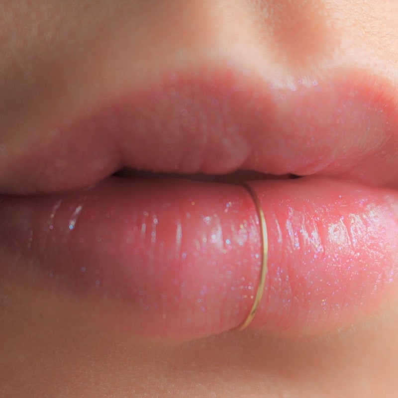 Fake Lip Ring - Etsy