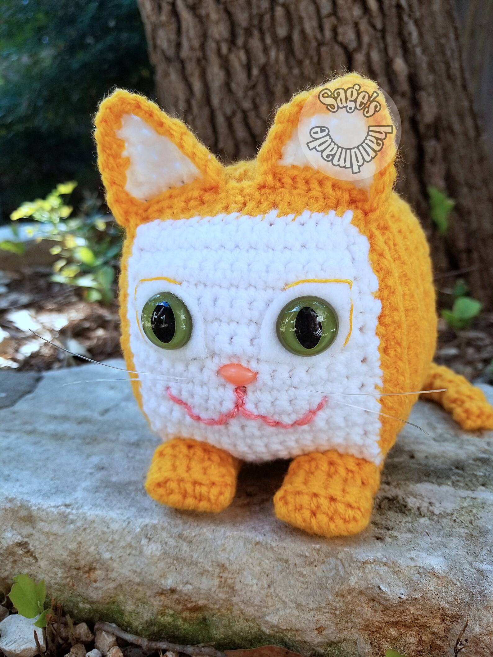 Crumble the Cat Loaf amigurumi kitty PDF crochet pattern - Etsy France
