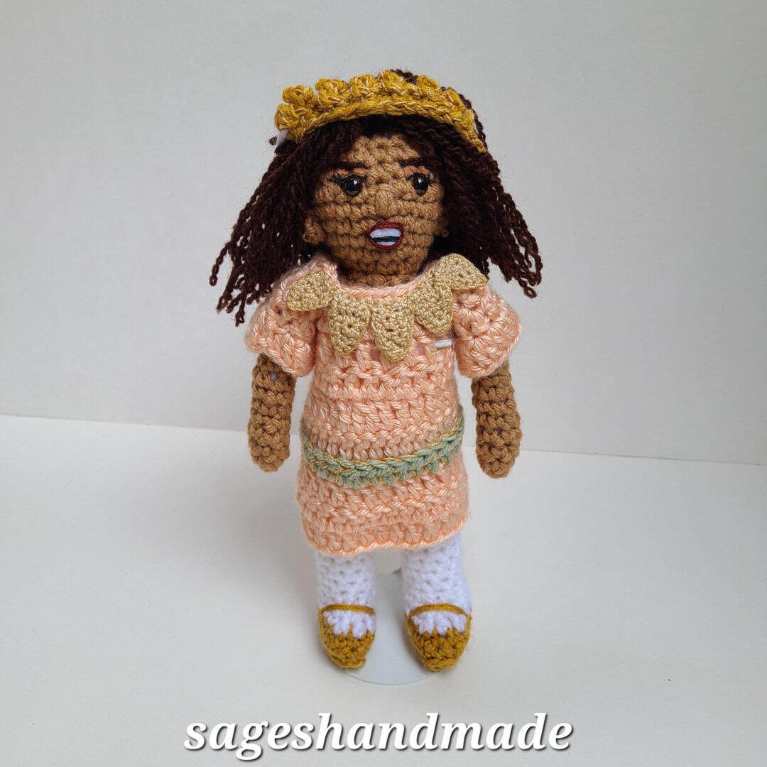 Crocheted Vampire Art Doll: Teenage Vampire #1 - Etsy