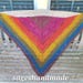 Rainbow PRIDE Shawl - Etsy