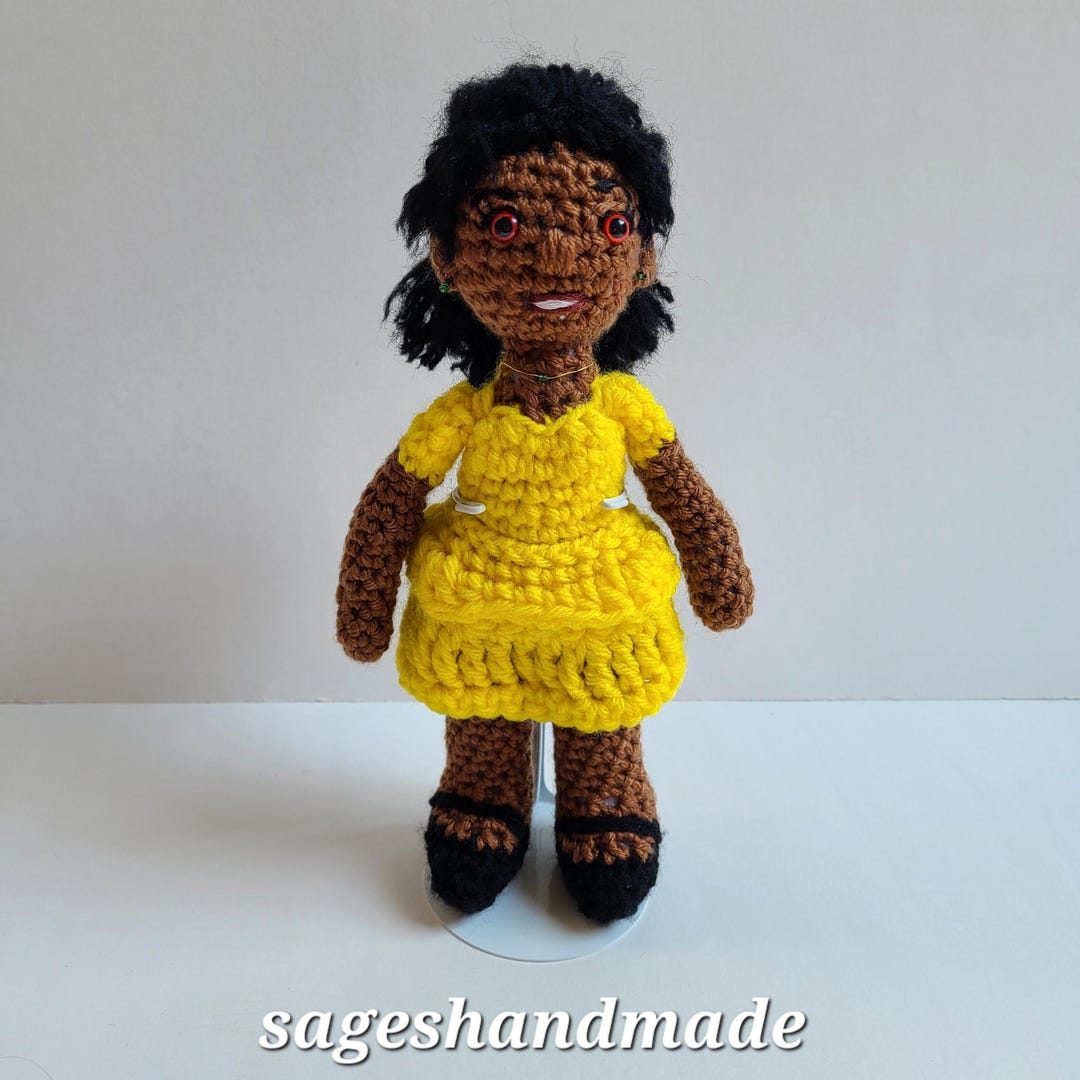 Crocheted Vampire Art Doll: Teenage Vampire #2 - Etsy