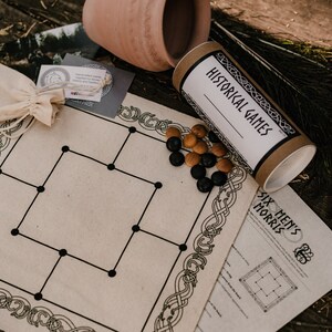 6 Men's Morris Board Game - Etsy