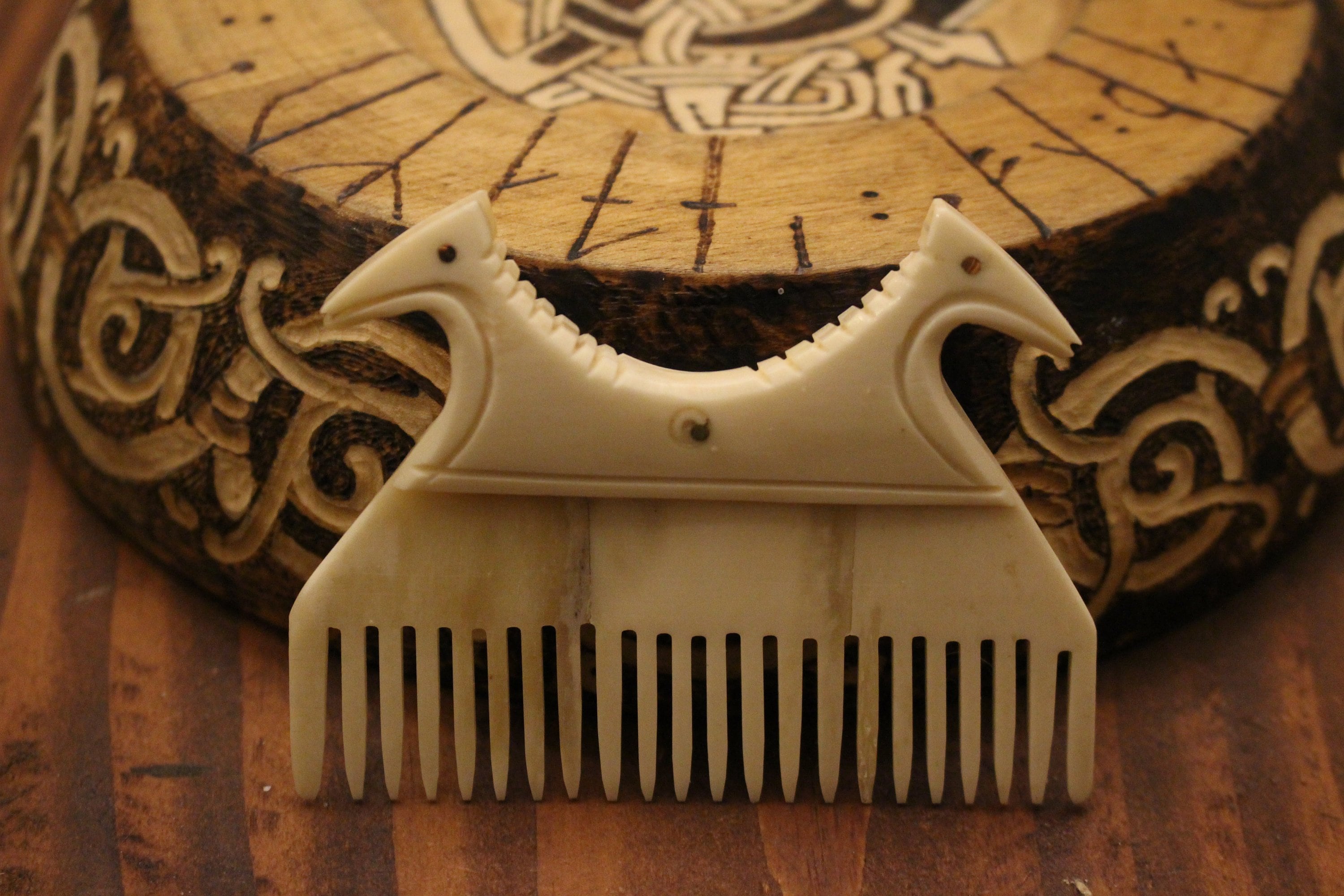 Horse Viking Bone Comb - Etsy
