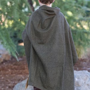 Kids Viking Age Cloak 100% Wool in Yggdrasil Green. - Etsy
