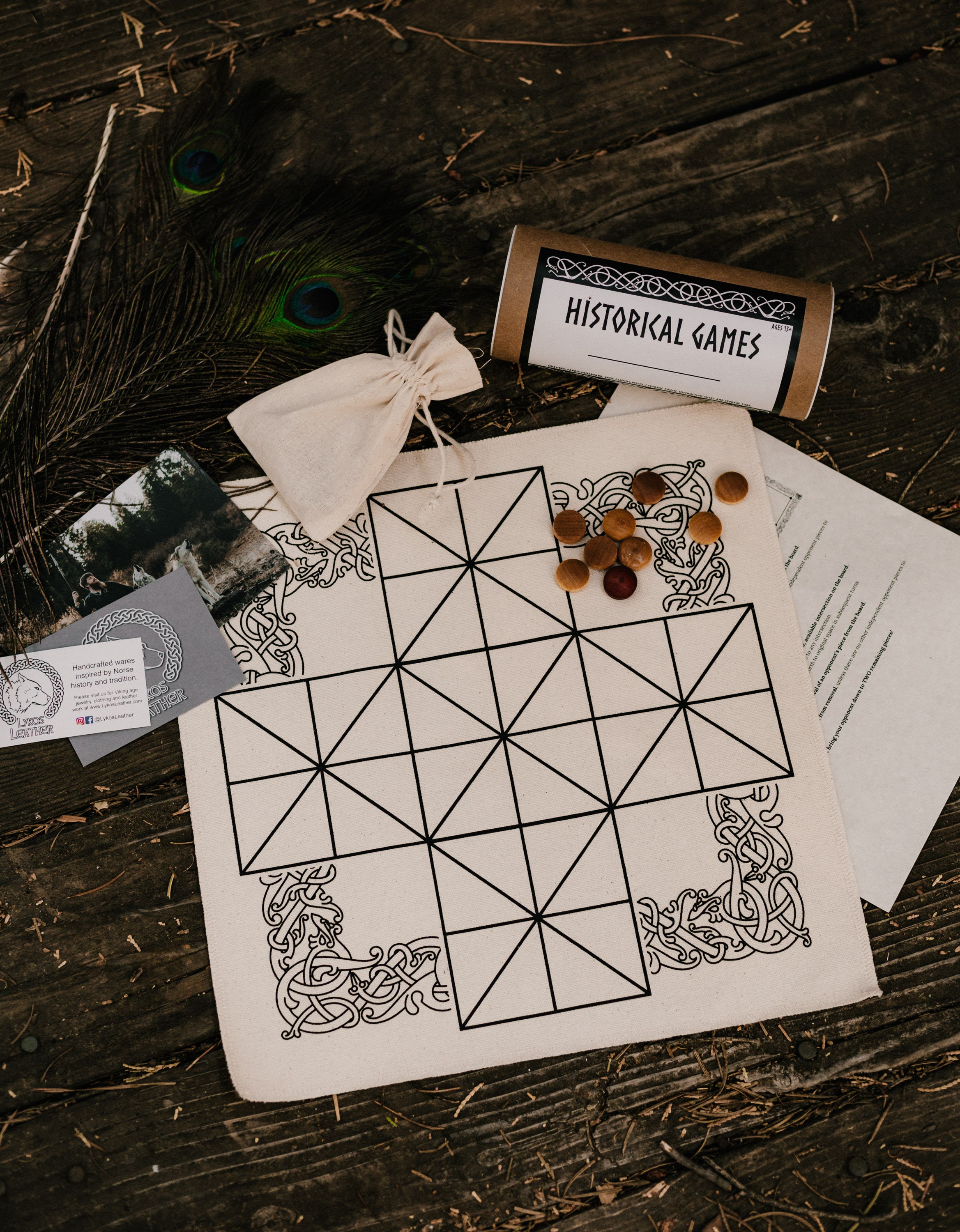 Fox and Geese Board Game. - Etsy