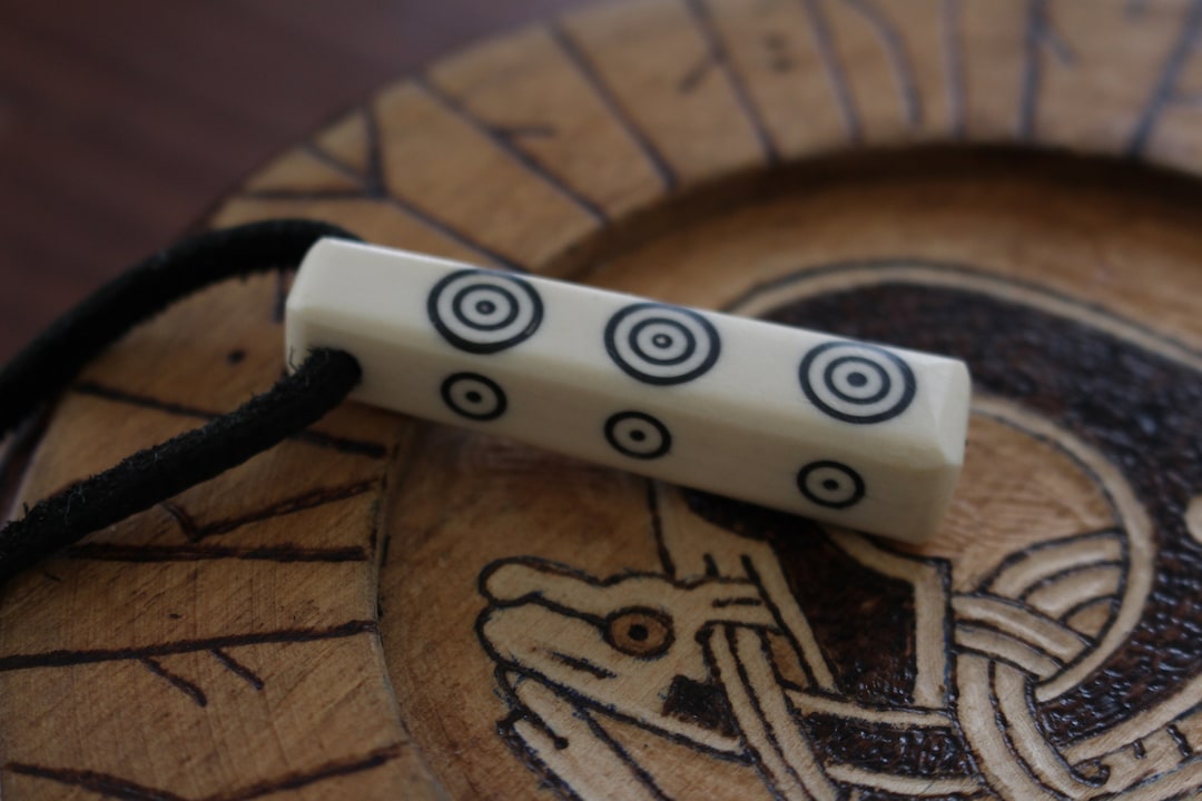 Viking Replica Bone Pendant - Etsy