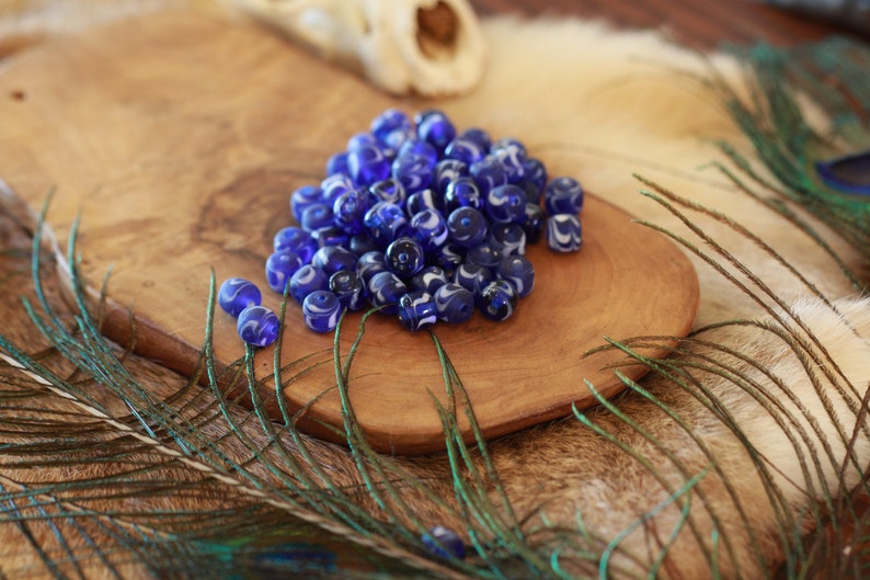 Larvik / Norwegian Viking Age Glass Bead Replica - Etsy