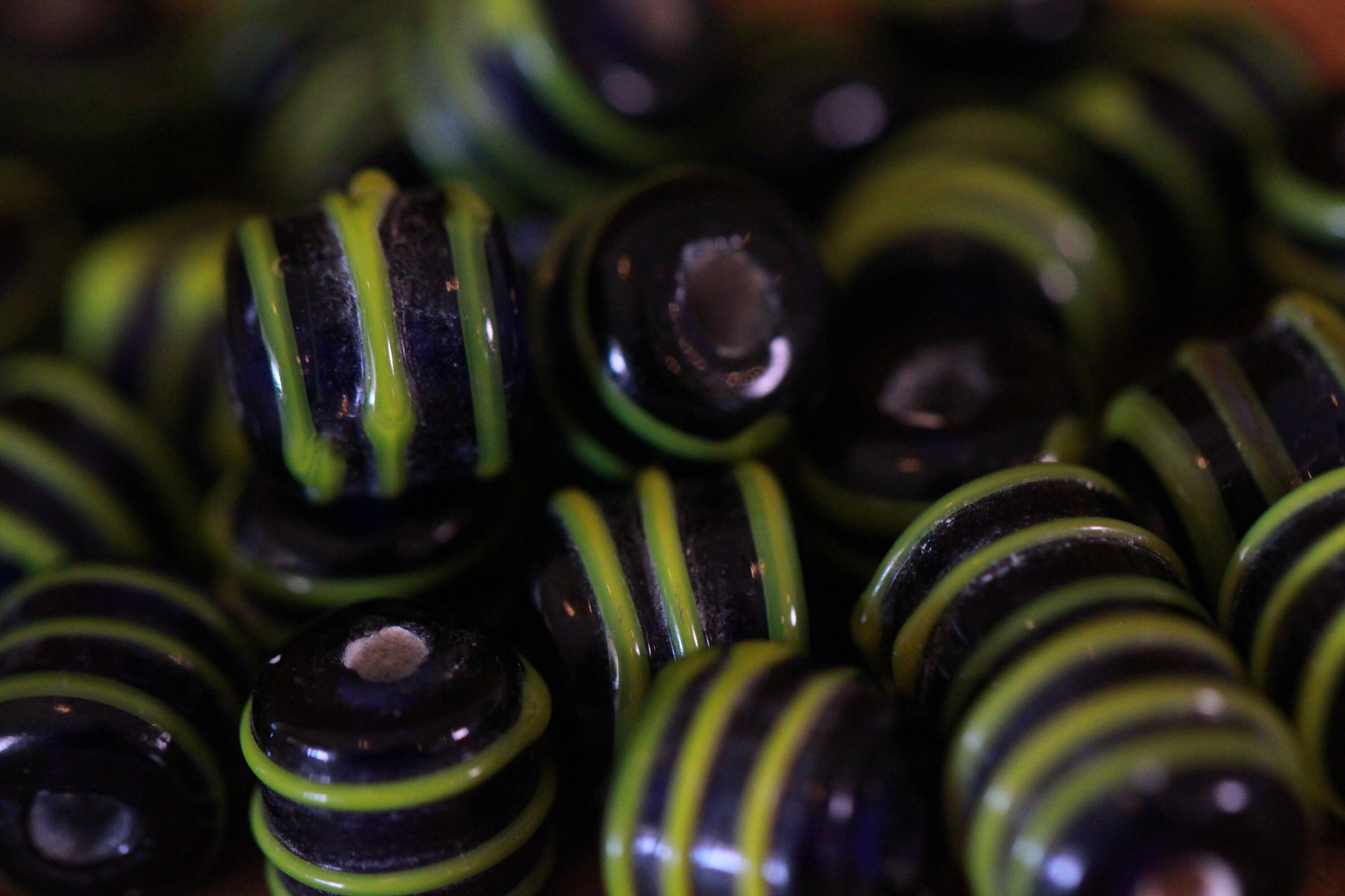 Wasp Viking Age Glass Bead Replica Glossy - Etsy