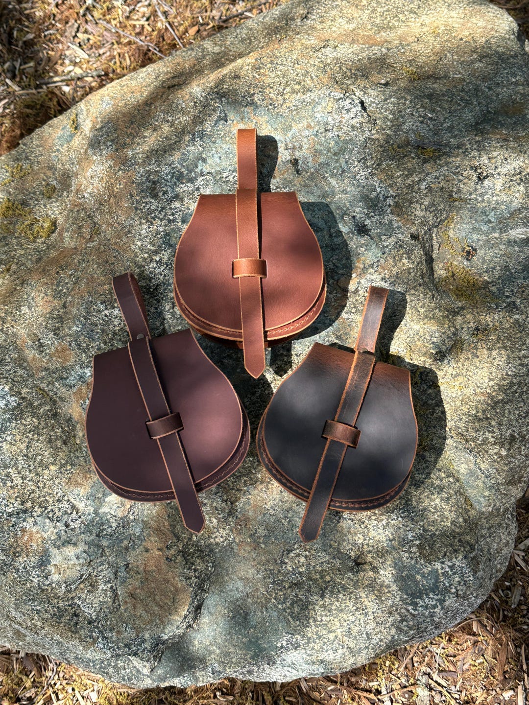 Birka Viking Belt Bag - Historical Leather Bag - Etsy