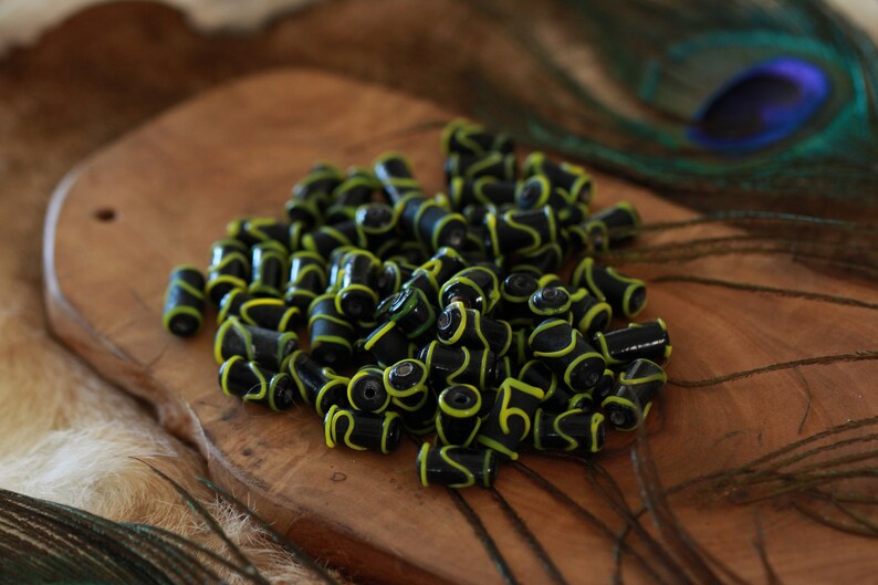 Larvik / Norwegian Viking Age Glass Bead Replica - Etsy