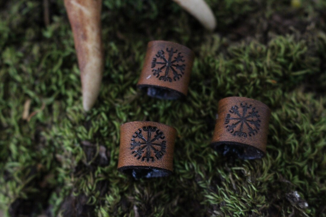 Icelandic Compass Hair/beard Bead - Etsy