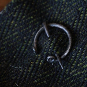Small Hand Forged Medieval Pin - Etsy