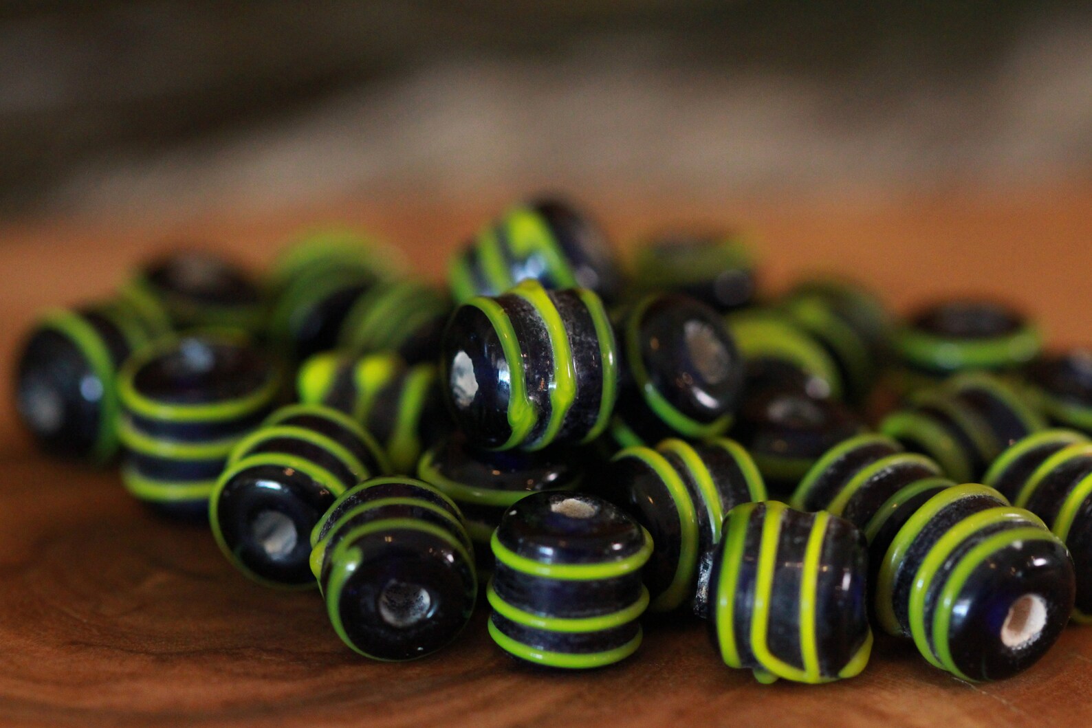 Wasp Viking Age Glass Bead Replica Glossy - Etsy