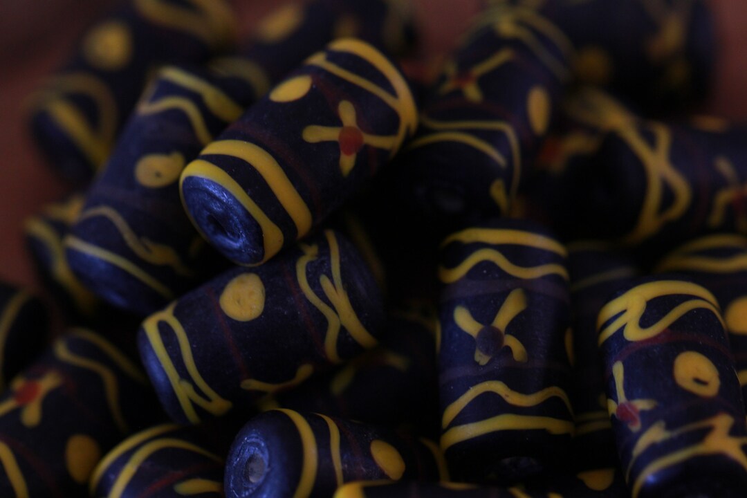 Storfossen Norwegian Viking Age Glass Bead Replica - Etsy