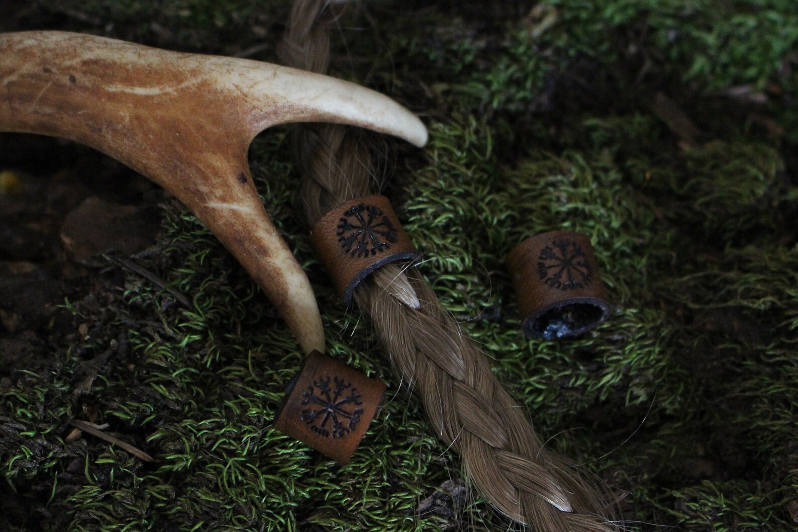 Icelandic Compass Hair/beard Bead - Etsy