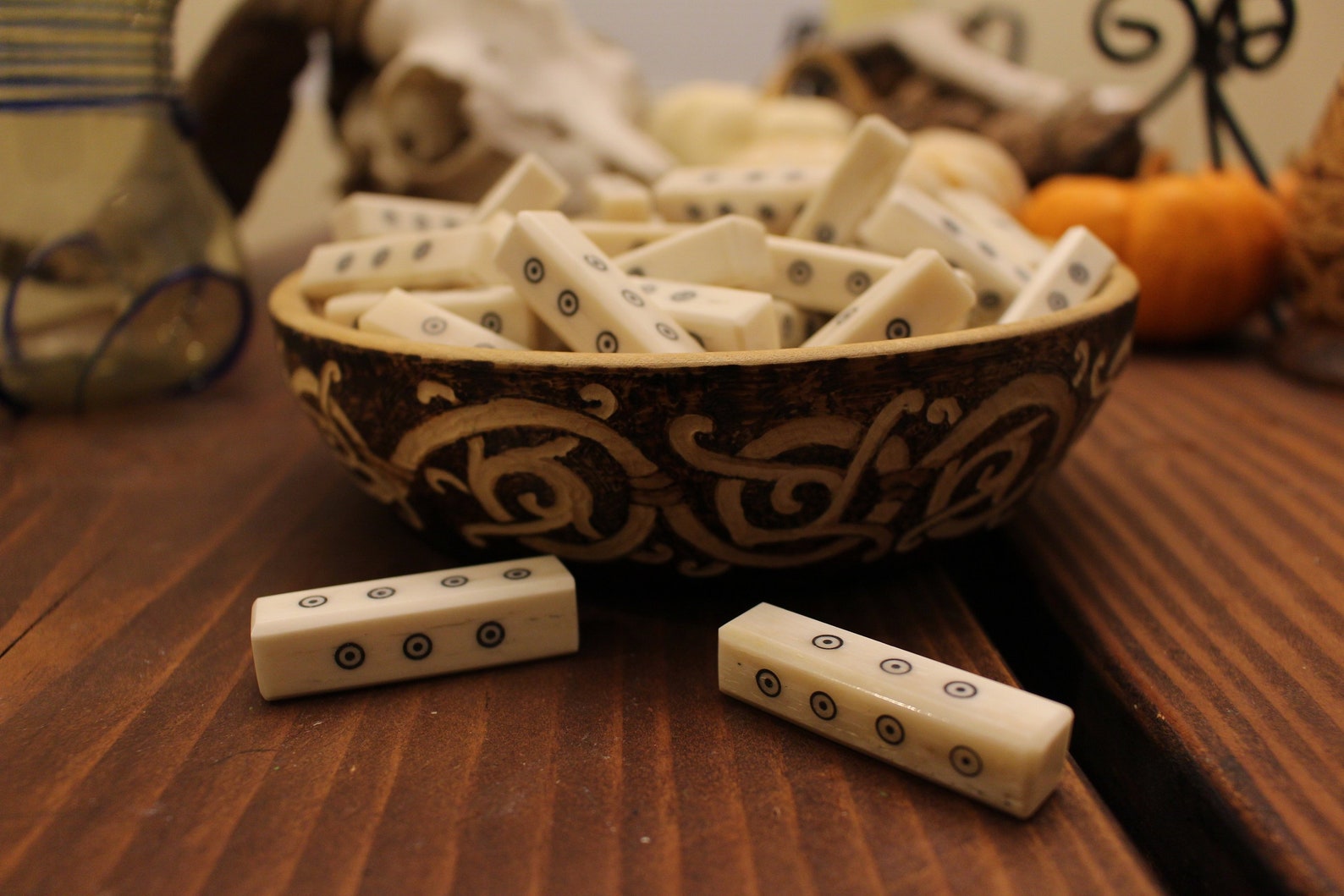 D4 Viking/medieval Historical Bone Dice Replica - Etsy