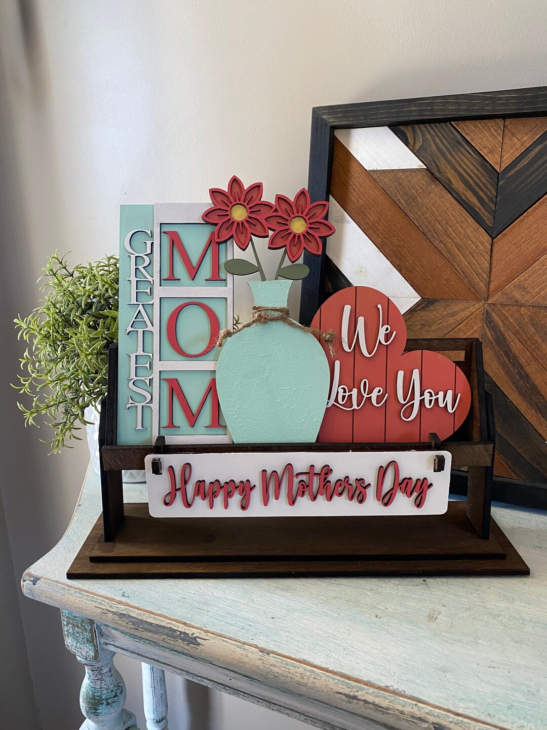 Interchangeable Bench Shelf Sitter HOME - Etsy