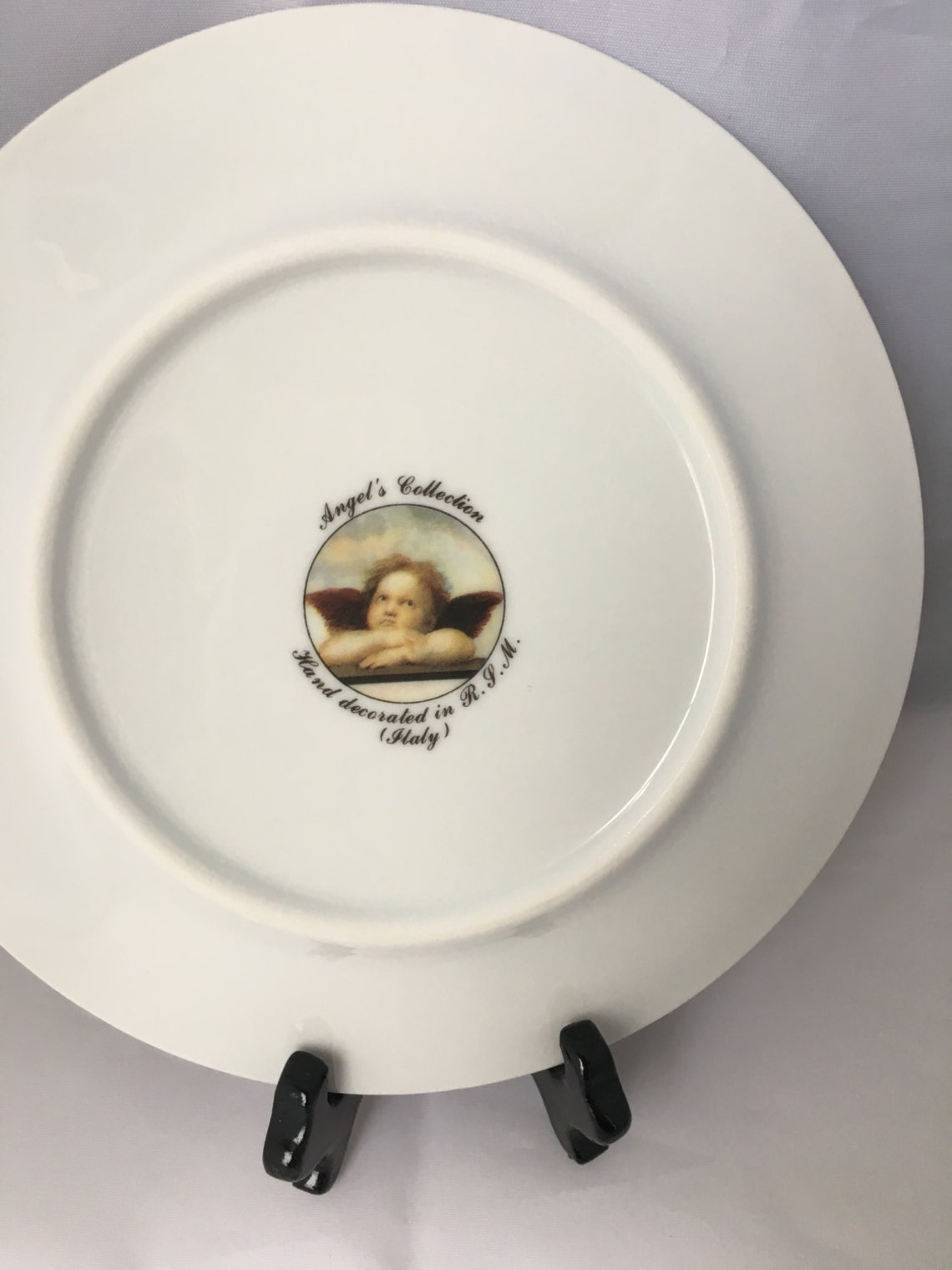 Decorative Angel Plates angel's Collection Hand Decorated - Etsy