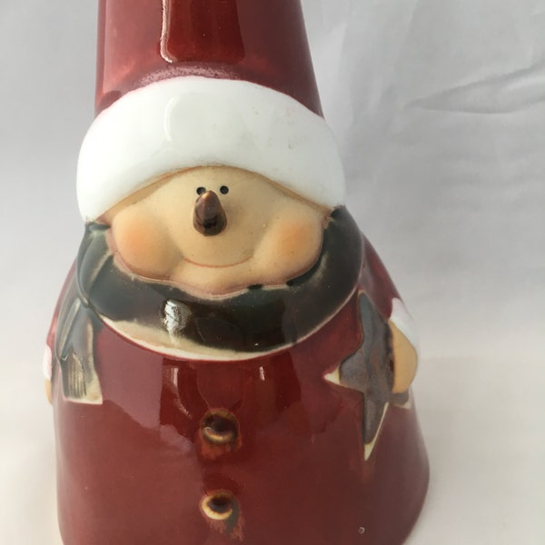 Ceramic Santa - Etsy