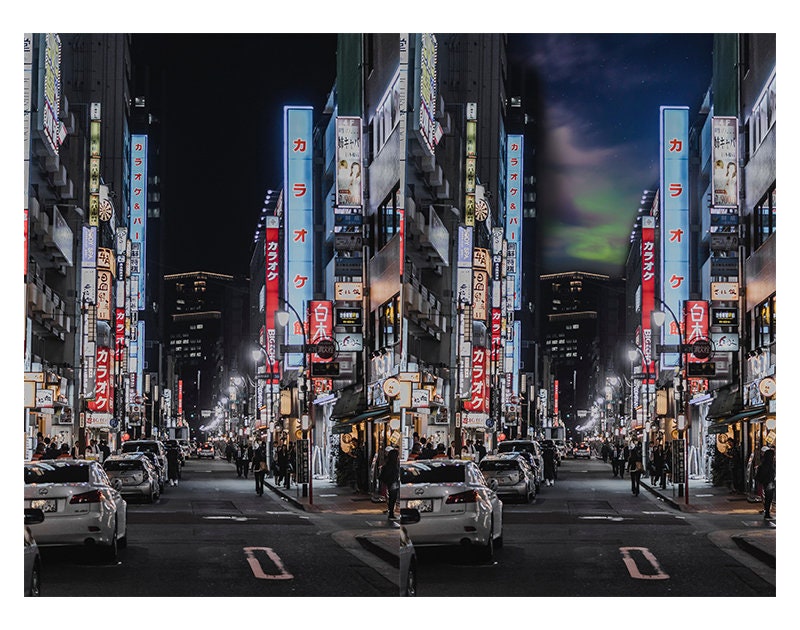 50 Night Sky Overlays for Photoshop, Digital Backdrop, Galaxy Overlay ...