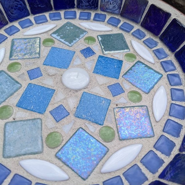 Mosaic Birdbath - Etsy