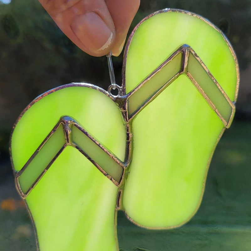 Flip Flop Glass - Etsy