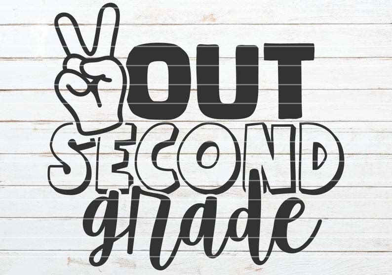 2nd Grade SVG Bundle Second Grade Shirt Print SVG Cut Files Commercial ...