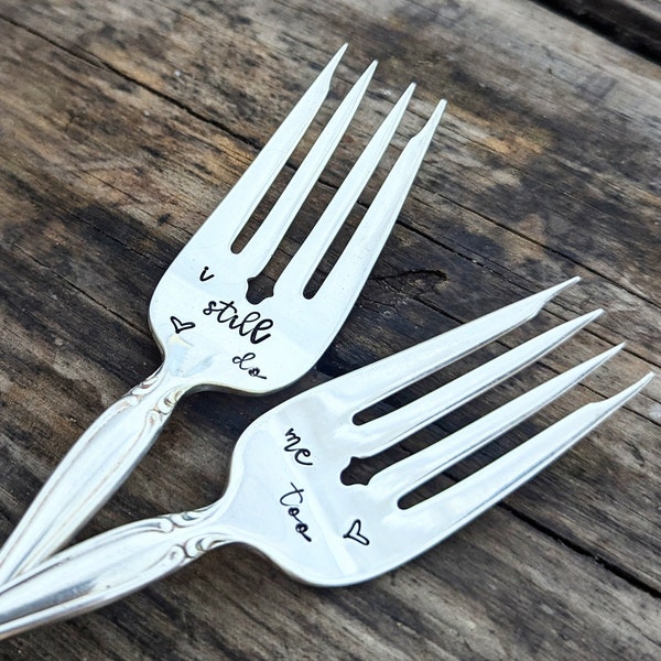 Wedding Cake Forks - Etsy