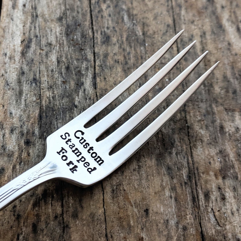 Custom Forks Stamped - Etsy