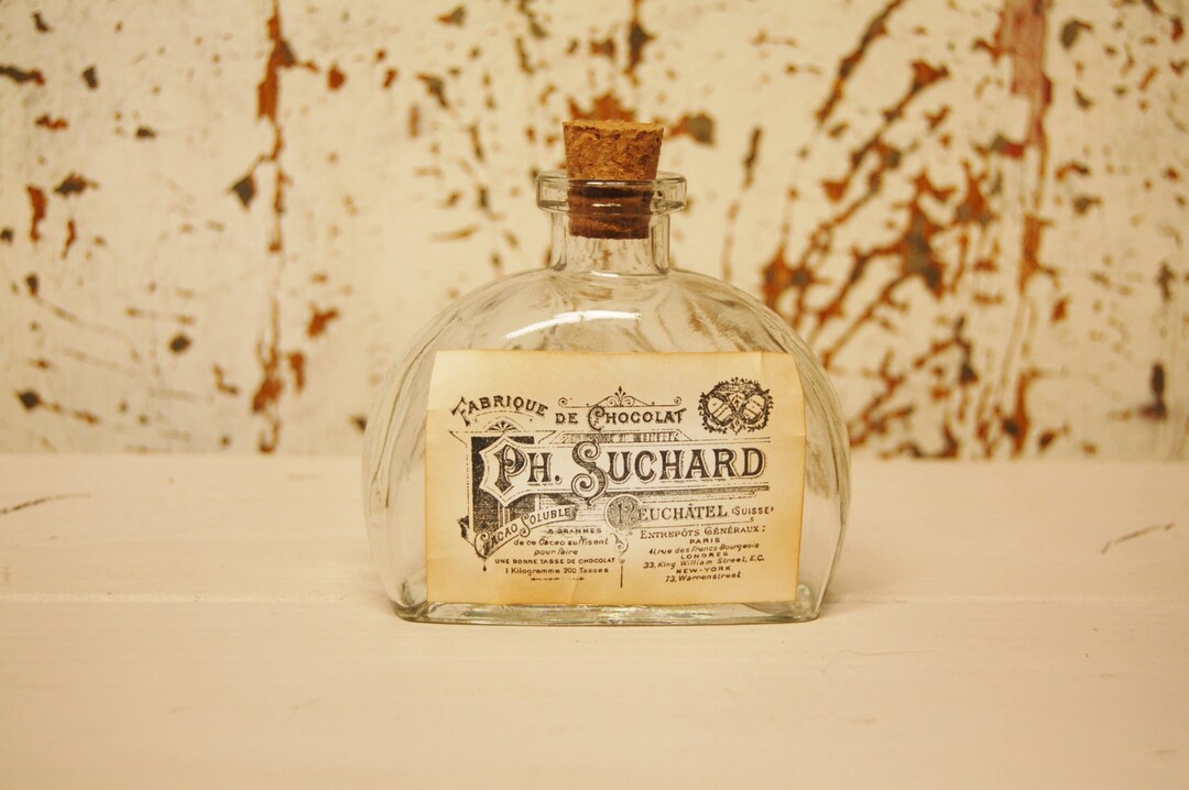 Steampunk De Chocolat Doctor Magic Apothecary Bottle - Large Round ...