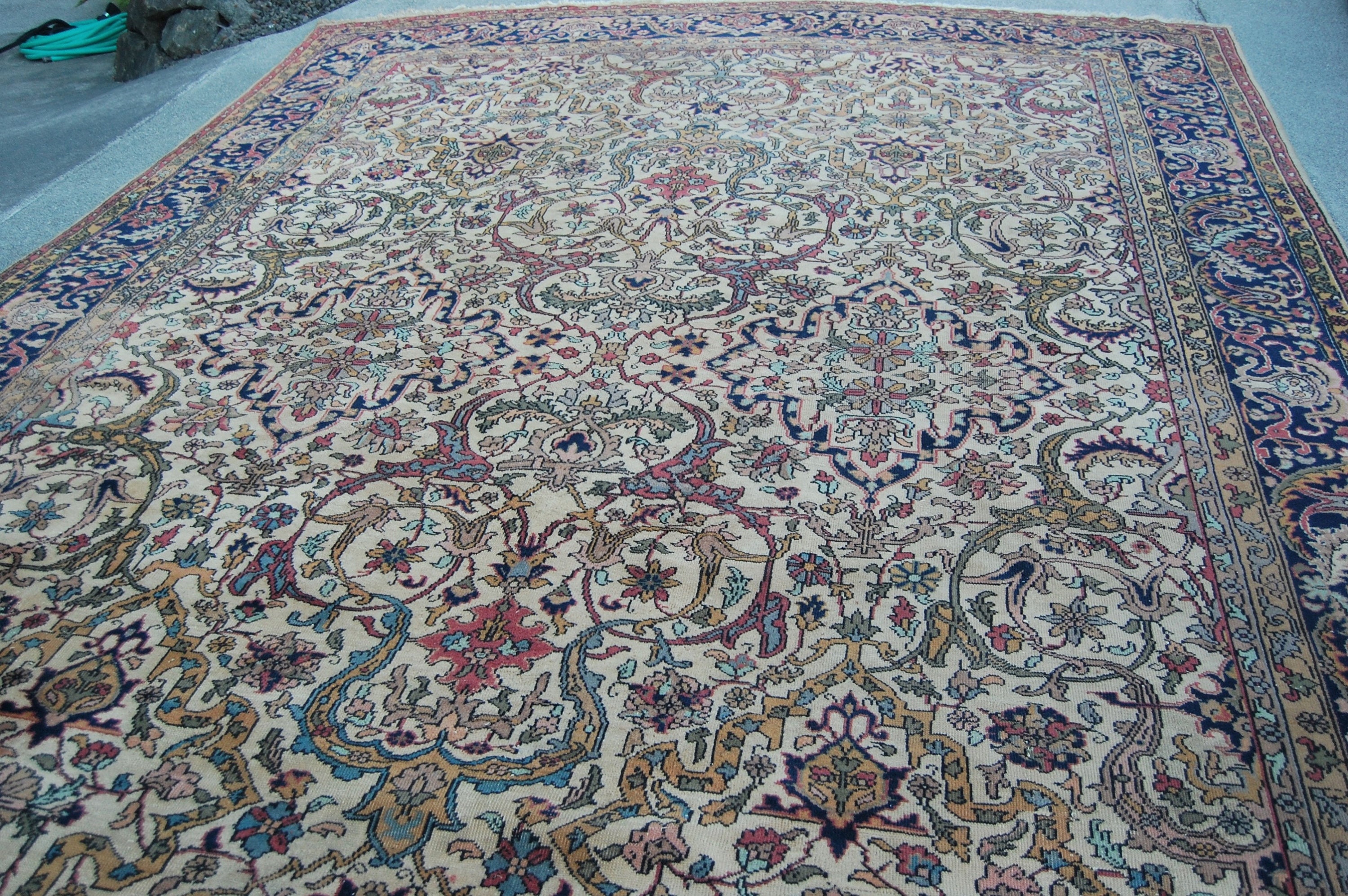 14x10 Persian Wool Rug XL Extra Large Long Rectangular Floor Mat Size ...