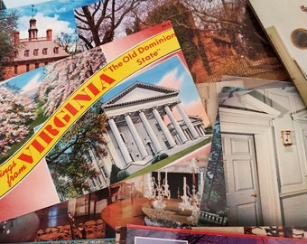 Virginia Postcards - Etsy
