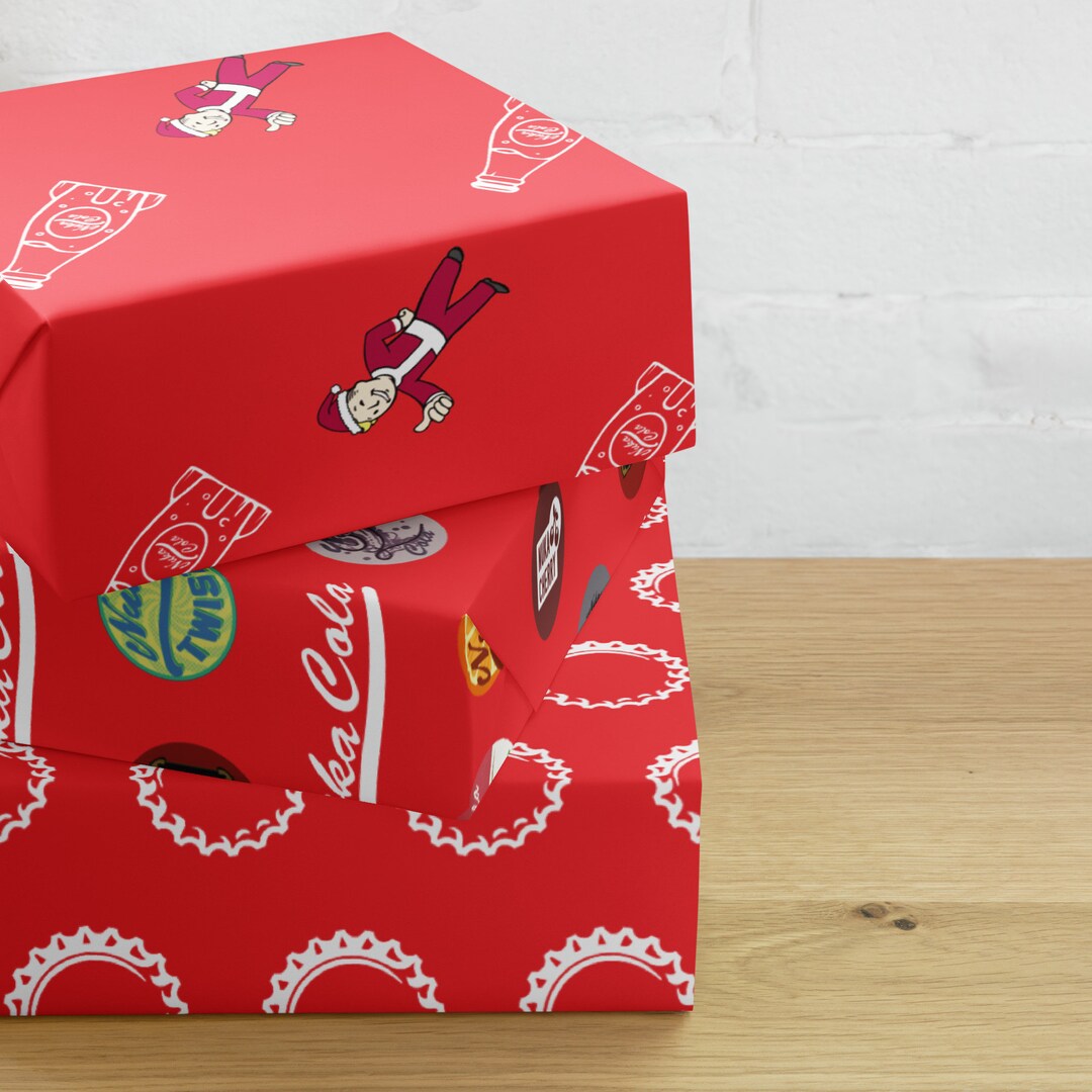 Nuka Cola Wrapping Paper Sheets - Etsy
