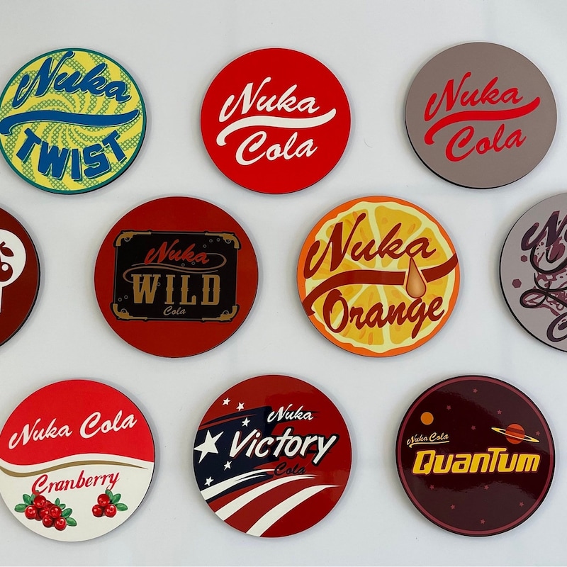 Fallout Drinks Coasters - Etsy