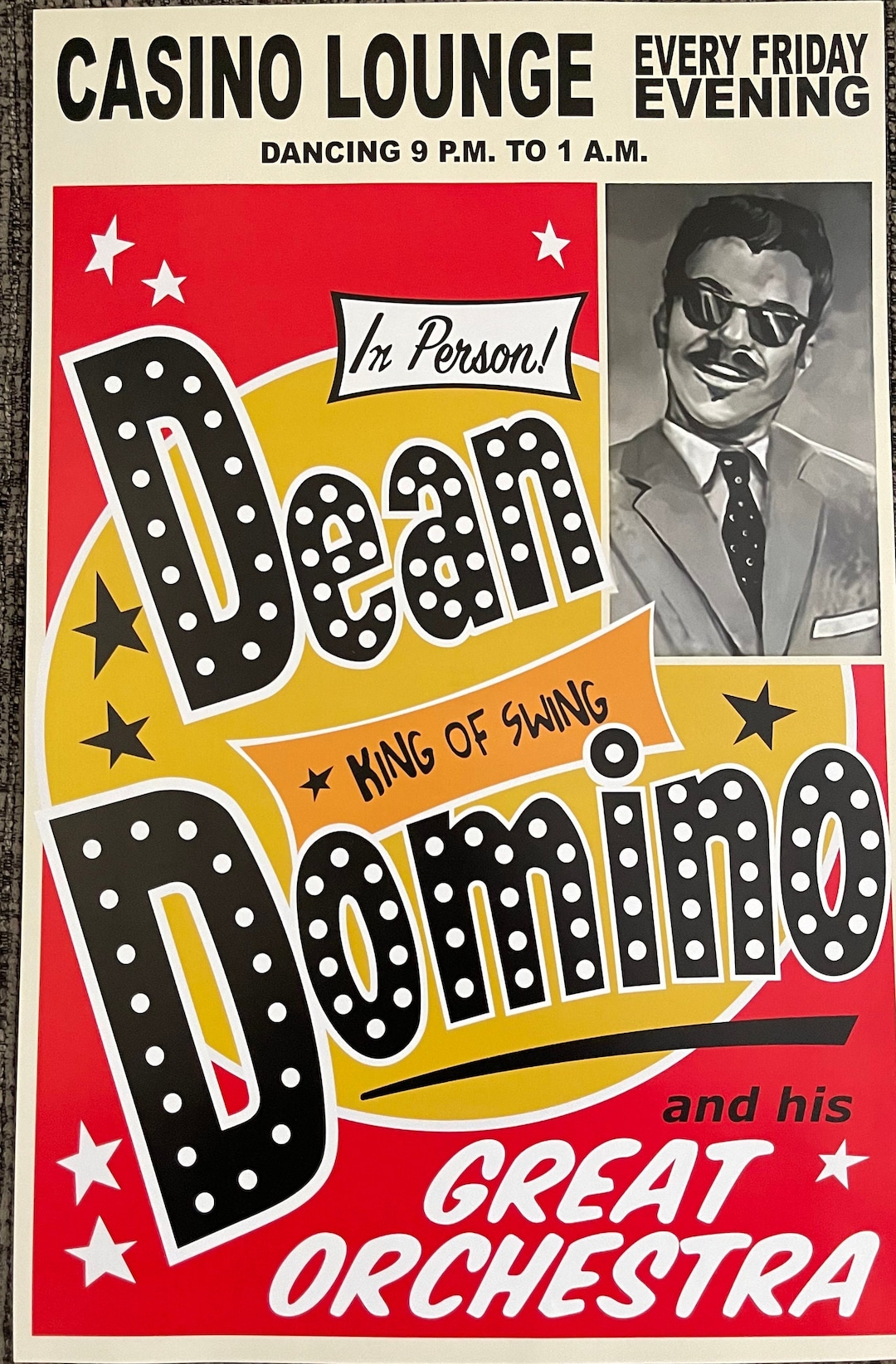 Dean Domino Poster - Fallout Dead Money - Etsy